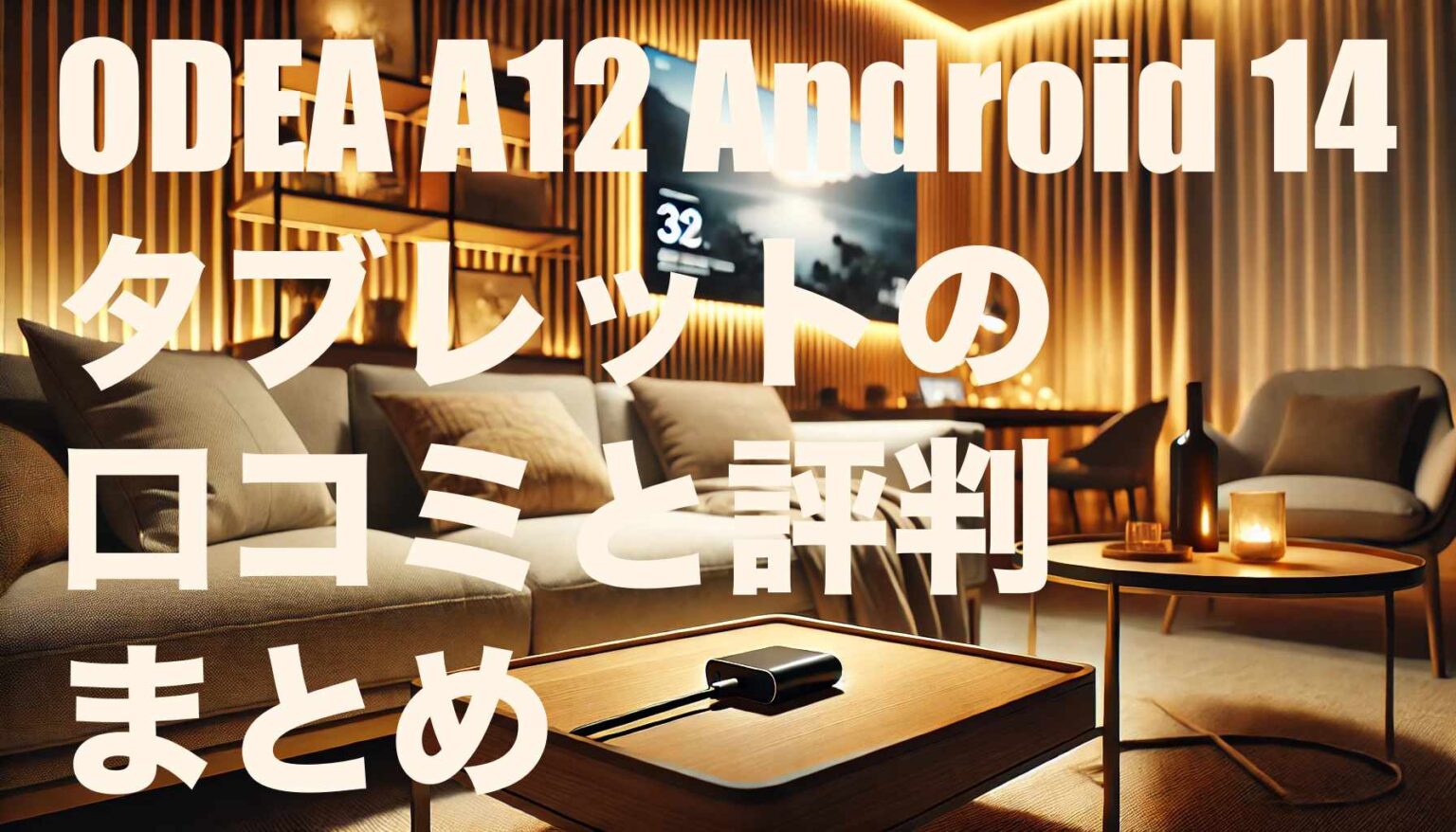 ODEA A12 Android 14タブレットの口コミと評判まとめ | お買い得ラボ！