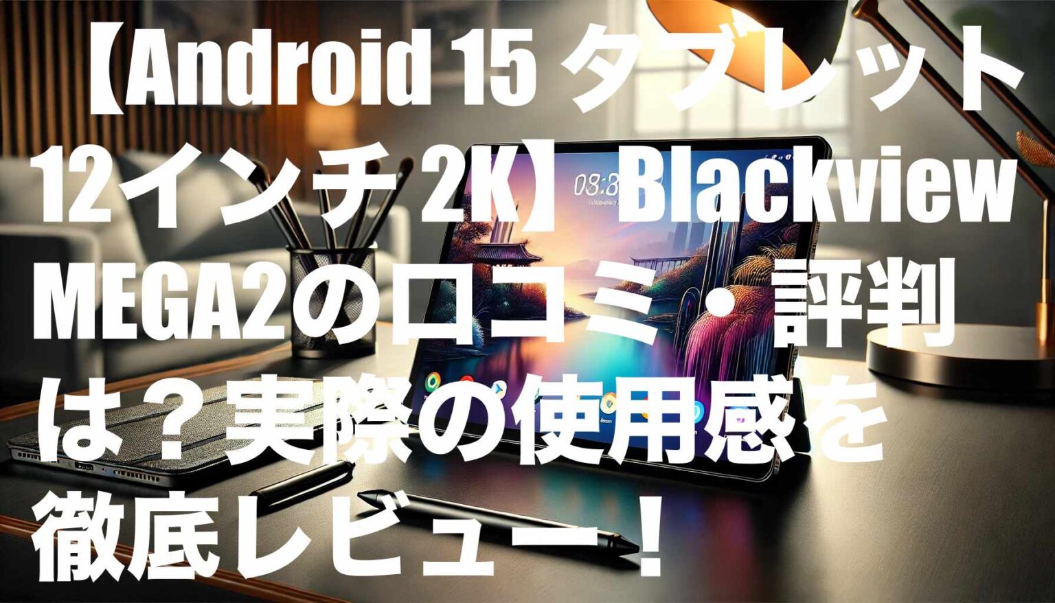 【Android 15 タブレット 12インチ 2K】Blackview MEGA2の口コミ・評判は？実際の使用感を徹底レビュー！ | お買い得ラボ！